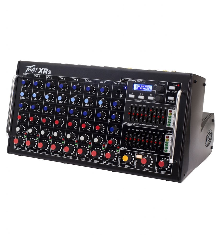 Peavey XR-S 9-channel Powered Mixer with FX | Mega Music Store