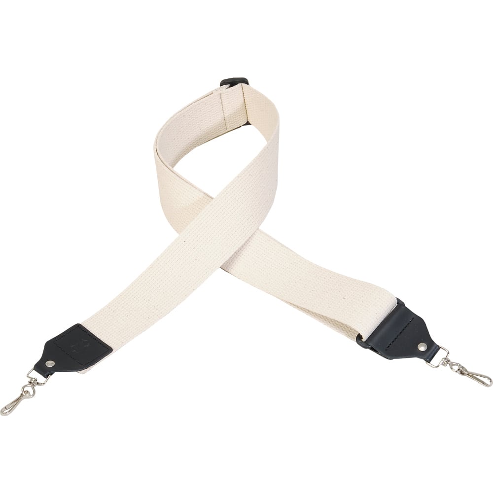 Levy’s 2″ wide natural cotton banjo strap | Mega Music Store