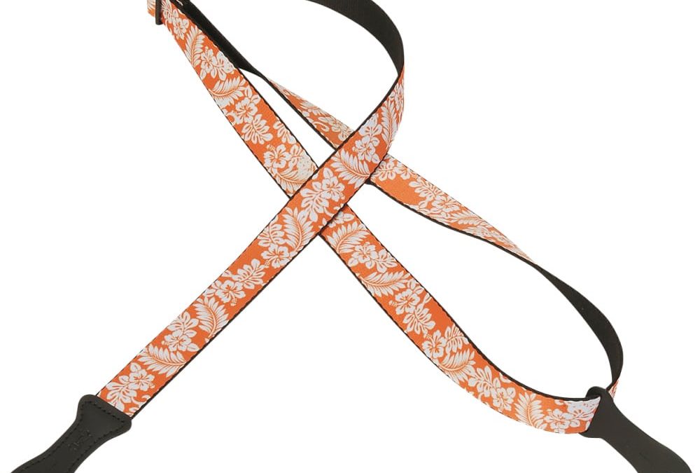 Levy’s 1″ wide polyester mandolin/ukelele strap | Mega Music Store