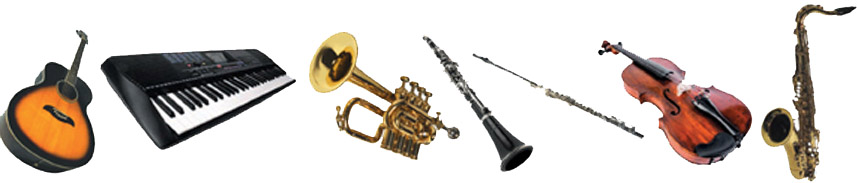 Line of instruments | Mega Music Store
